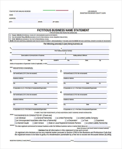 FREE 7+ Contemporary Business Statement Samples in PDF