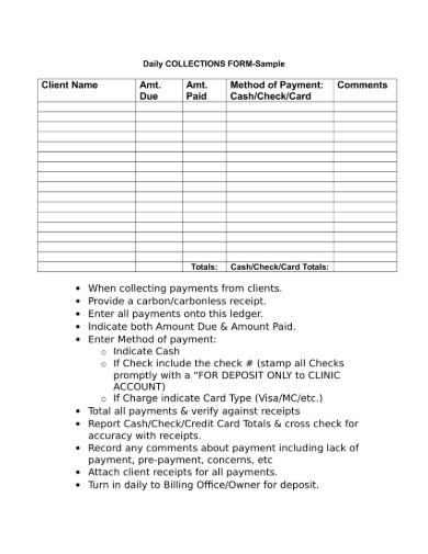 FREE 11+ Daily Cash Log Samples, PDF, MS Word, Google Docs, Excel