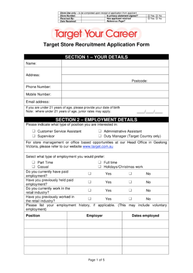 FREE 10+ Recruitment Application Form Samples, PDF, MS Word, Google Docs
