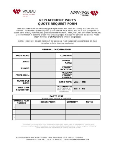 FREE 6+ Replacement Request Forms in PDF | MS Word