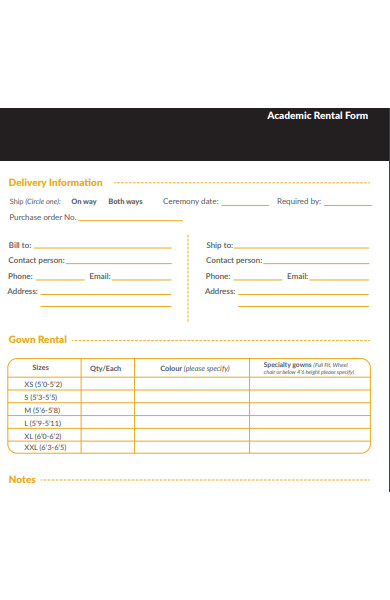FREE 21+ Lease and Rental Forms in PDF