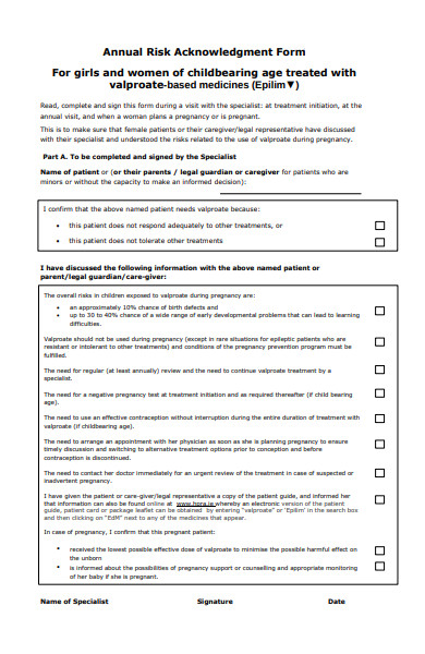 FREE 56+ Acknowledgement Form Samples, PDF, MS Word, Google Docs, Excel