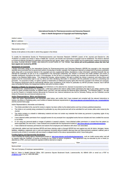 FREE 51+ Assignment Forms in PDF | MS Word | XLS
