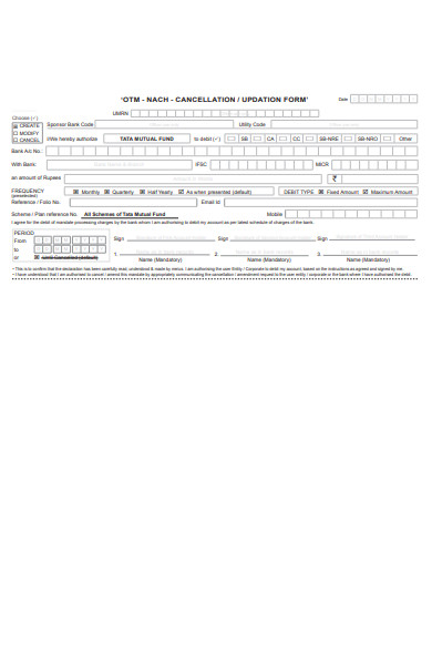 FREE 51+ Cancellation Forms in PDF | MS Word
