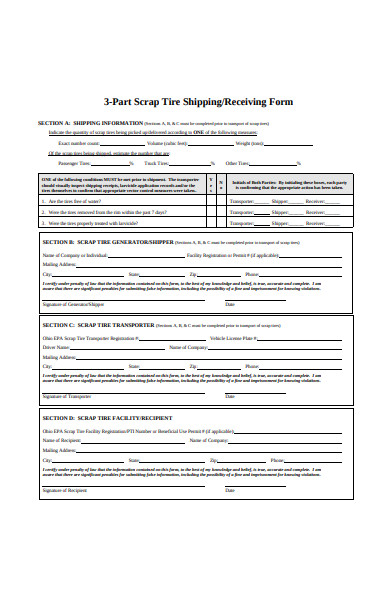 FREE 37+ Shipping Forms in PDF | MS Word | XLS