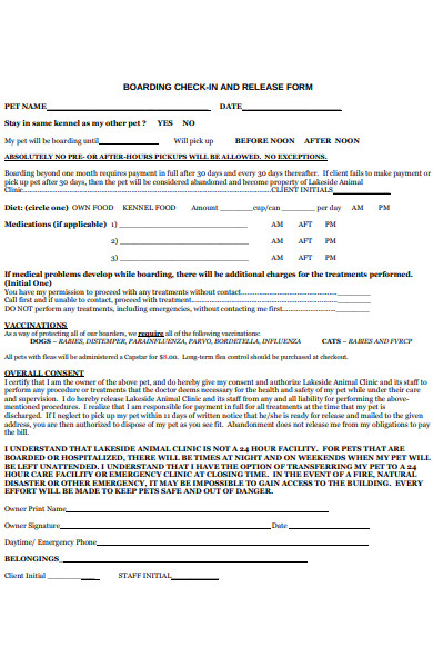 FREE 50+ Check-In Forms in PDF | MS Word