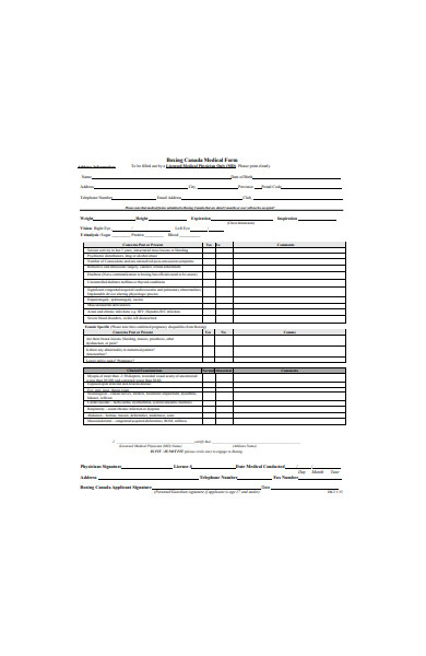 FREE 50+ Medical Forms in PDF | XLS
