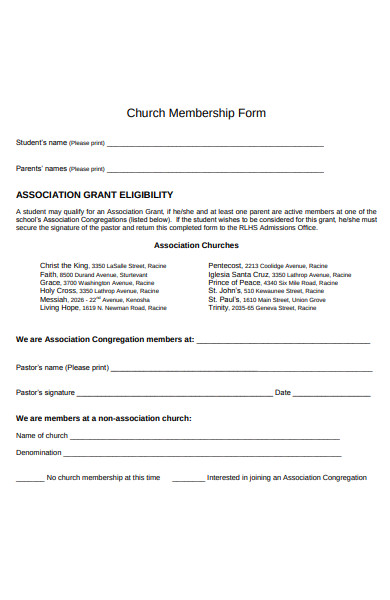 FREE 30+ Nonprofit Forms in PDF | MS Word