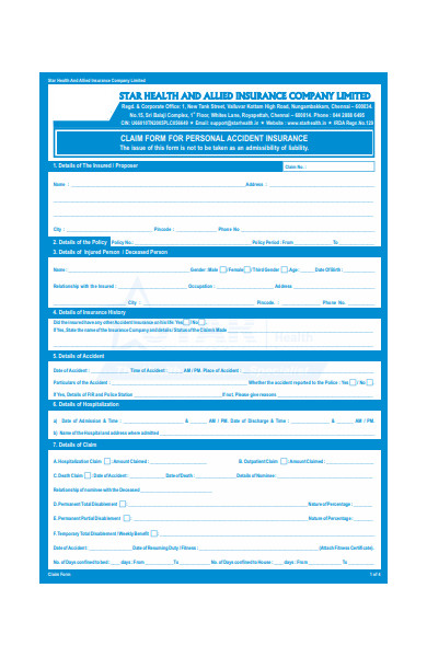 FREE 32+ Accident Forms in PDF | MS Word | XLS