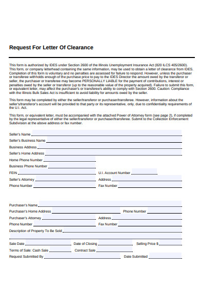 FREE 50+ Letter Forms in PDF | MS Word