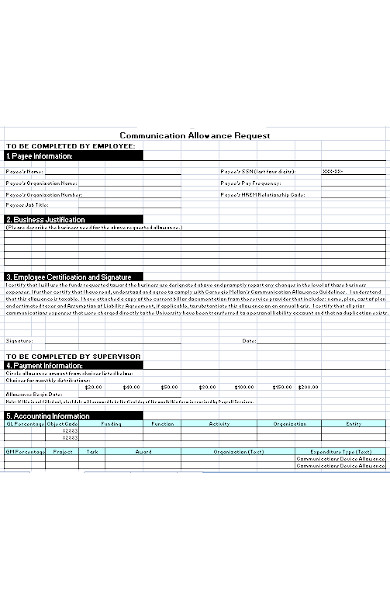 FREE 32+ Communication Forms in PDF | MS Word | XLS