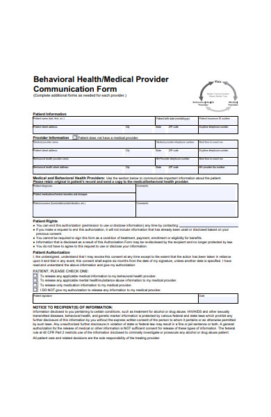 FREE 32+ Communication Forms in PDF | MS Word | XLS