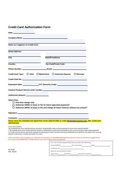 FREE 53+ Authorization Forms in PDF | MS Word | Excel