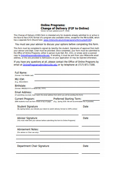 FREE 35+ Delivery Form Samples, PDF, MS Word, Google Docs