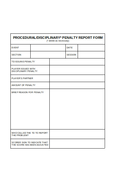 FREE 30+ Disciplinary Forms in PDF | MS Word