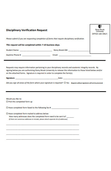 FREE 30+ Disciplinary Forms in PDF | MS Word