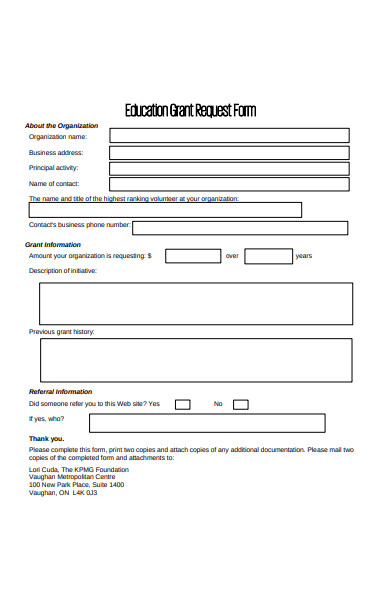 FREE 50+ Educational Forms in PDF | Ms Word