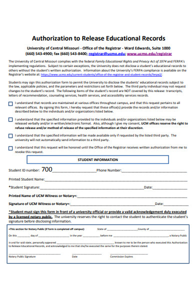 FREE 50+ Educational Forms in PDF | Ms Word