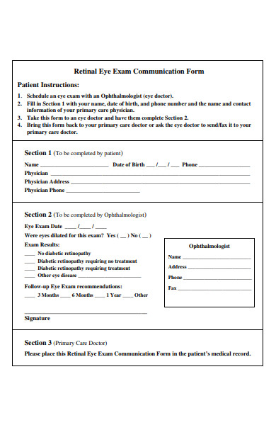 FREE 32+ Communication Forms in PDF | MS Word | XLS