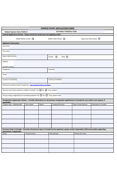 FREE 52+ Entry Forms in PDF | MS Word | Excel
