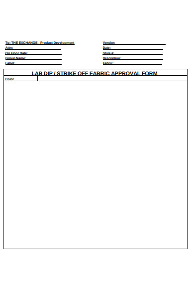 FREE 52+ Apparel Order Forms in PDF | Ms Word | XLS