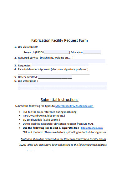 FREE 50+ Facility Forms in PDF | MS Word