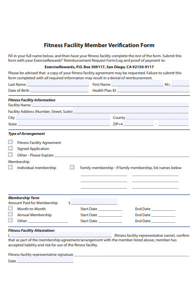 FREE 50+ Facility Forms in PDF | MS Word