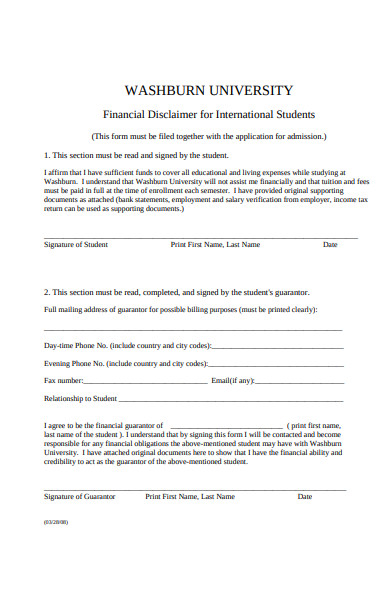 FREE 50+ Disclaimer Forms in PDF | MS Word