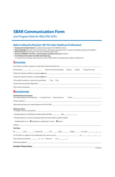 FREE 32+ Communication Forms in PDF | MS Word | XLS