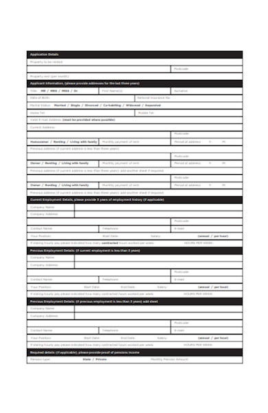 FREE 45+ Guarantor Form Samples, PDF, MS Word, Google Docs