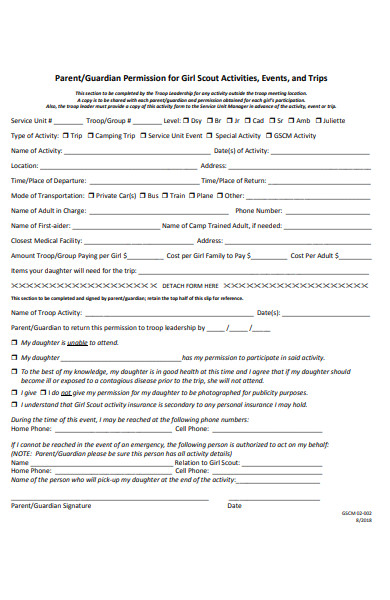 FREE 34+ Permission Forms in PDF | MS Word