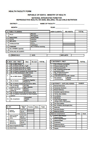 FREE 50+ Facility Forms in PDF | MS Word