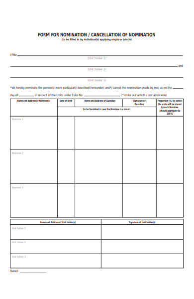 FREE 51+ Cancellation Forms in PDF | MS Word