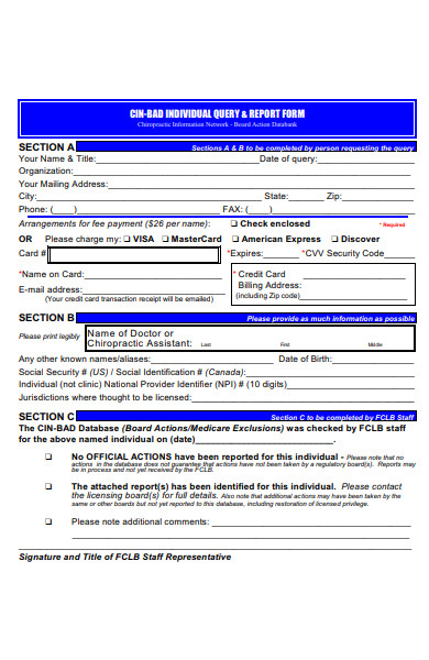 FREE 50+ Sample Query Forms in PDF | MS Word