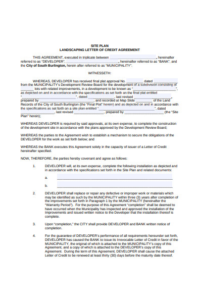FREE 19+ Landscaping Forms in PDF | MS Word