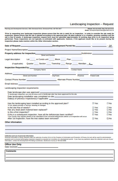 FREE 19+ Landscaping Forms in PDF | MS Word