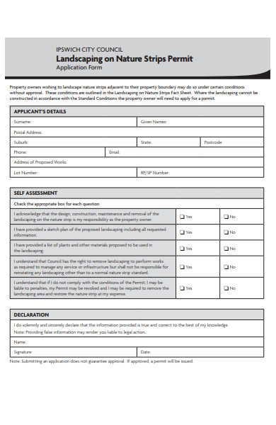 FREE 19+ Landscaping Forms in PDF | MS Word