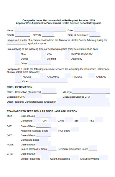 FREE 50+ Letter Forms in PDF | MS Word