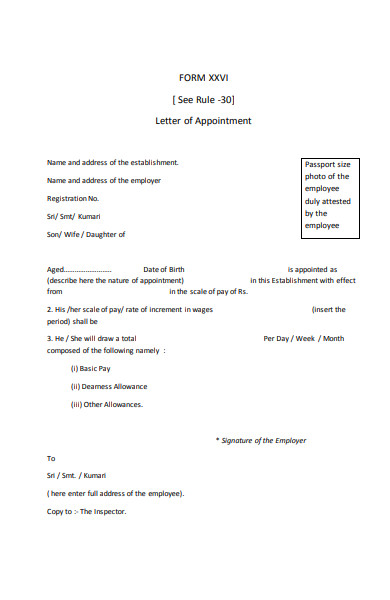 FREE 50+ Letter Forms in PDF | MS Word