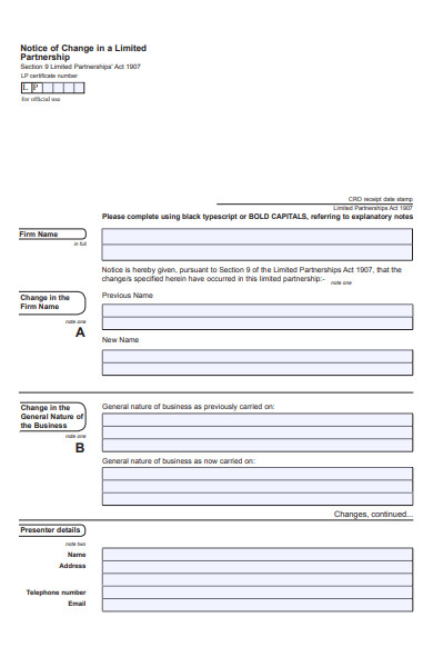 FREE 36+ Partnership Forms in PDF | MS Word