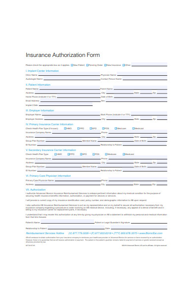 FREE 53+ Authorization Forms in PDF | MS Word | Excel