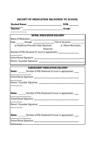 FREE 35+ Delivery Form Samples, PDF, MS Word, Google Docs