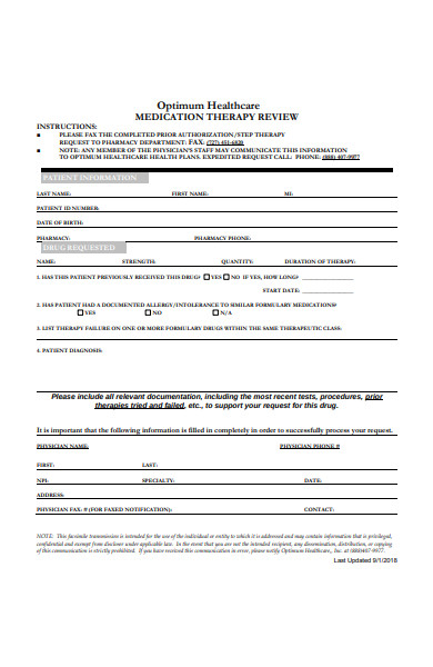 FREE 31+ Therapy Forms in PDF | MS Word | XLS