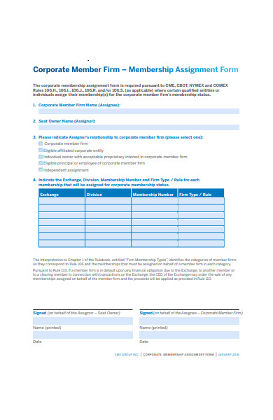 FREE 51+ Assignment Forms in PDF | MS Word | XLS
