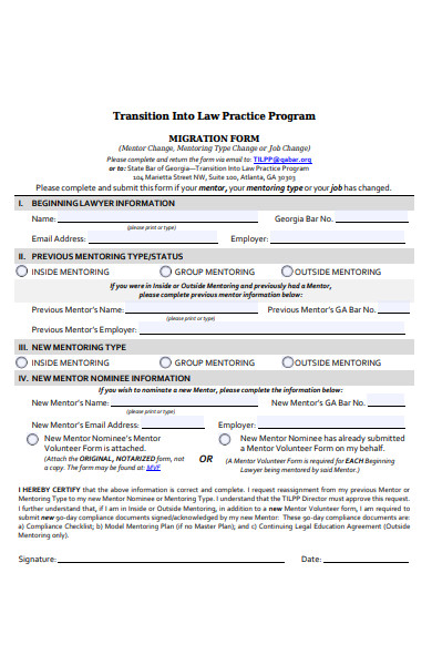 FREE 35+ Migration Form Samples, PDF, MS Word, Google Docs, Excel