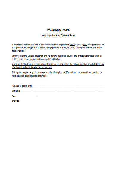 FREE 31+ Photography Forms in PDF | Ms Word