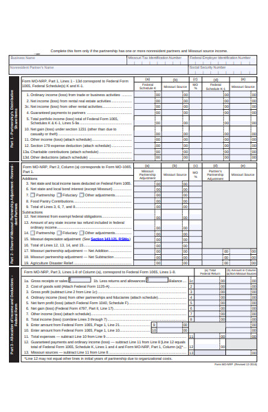 FREE 36+ Partnership Forms in PDF | MS Word