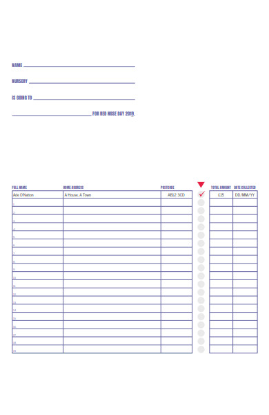 FREE 34+ Nursery Form Samples, PDF, MS Word, Google Docs