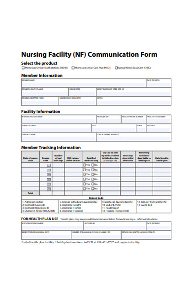 FREE 32+ Communication Forms in PDF | MS Word | XLS