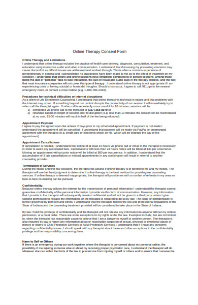 FREE 31+ Therapy Forms in PDF | MS Word | XLS